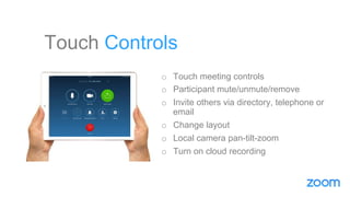 Zoom Room Overview | PDF