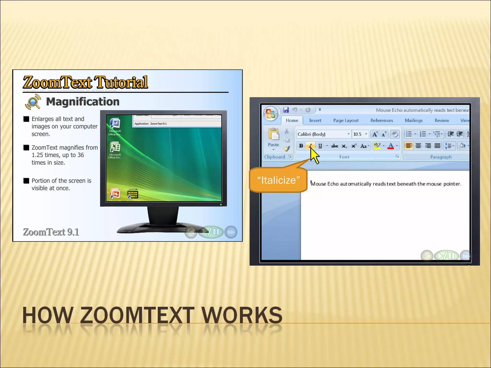 Zoomtext | PPT