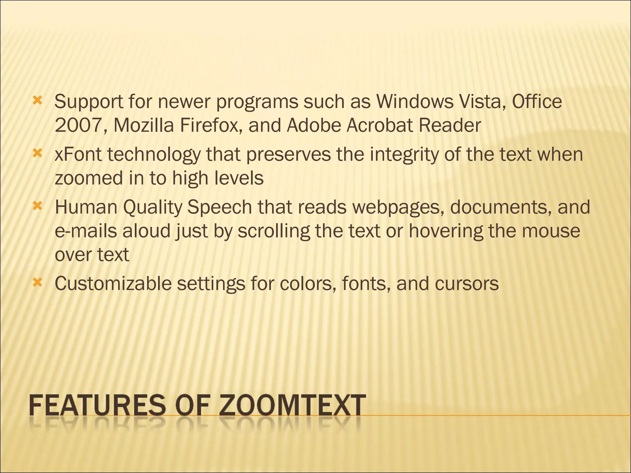 Zoomtext | PPT