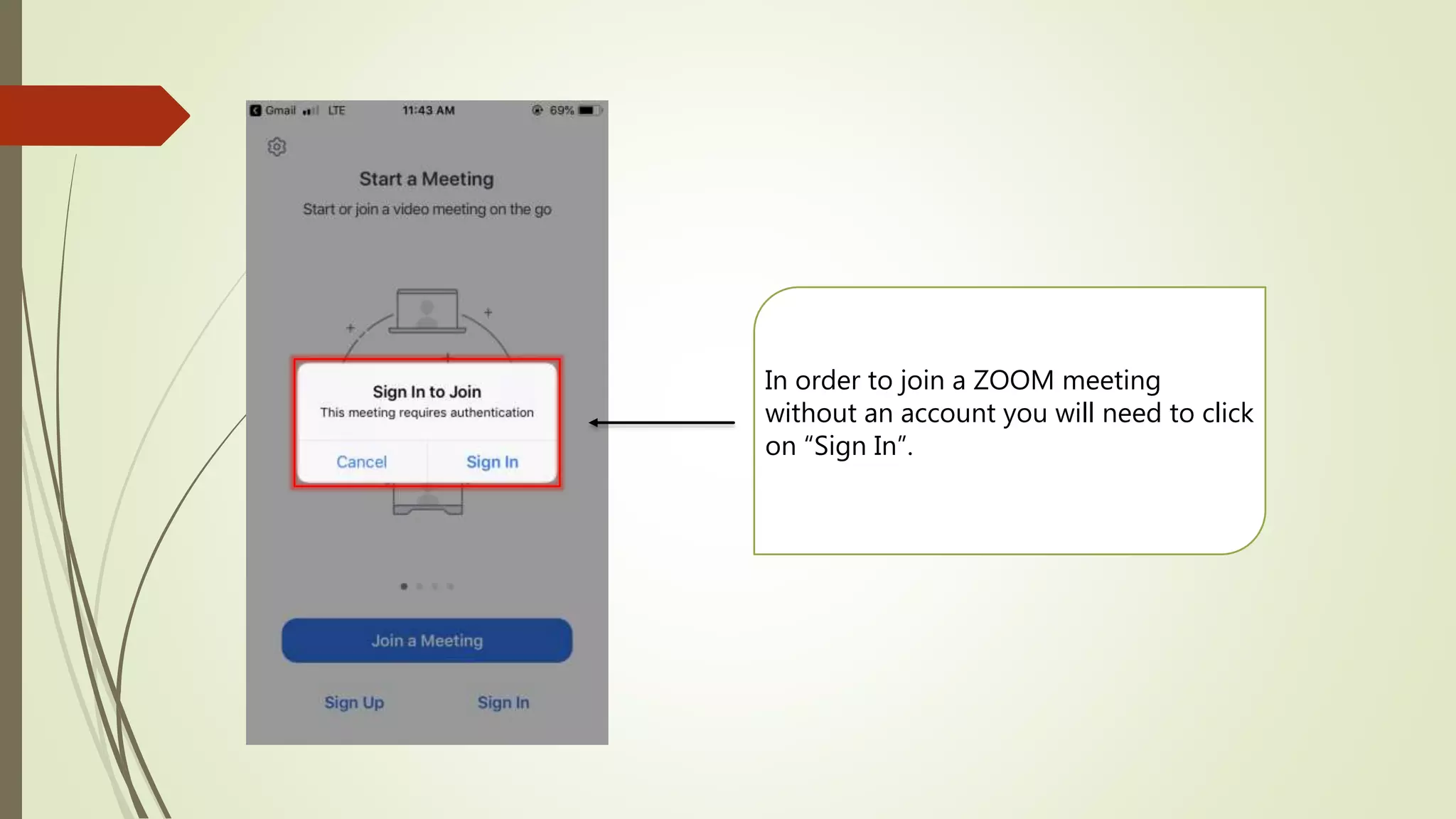 Zoom Phone tutorial (Email invite) | PPT