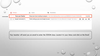 Zoom Computer tutorial (Email invite) | PDF