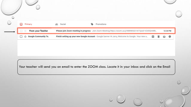 Zoom Computer tutorial (Email invite) | PPT