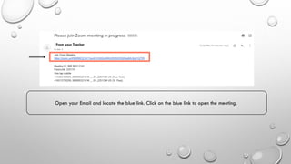 Zoom Computer tutorial (Email invite) | PDF