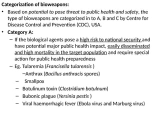 zoonotic pathogens as Bioterrorism agents.pptx