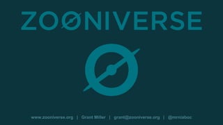 Zooniverse Update | PPT