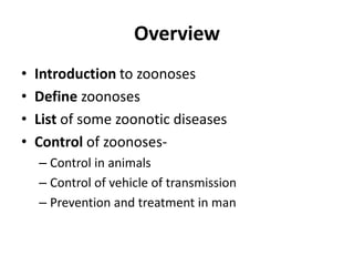 Zoonoses | PPT