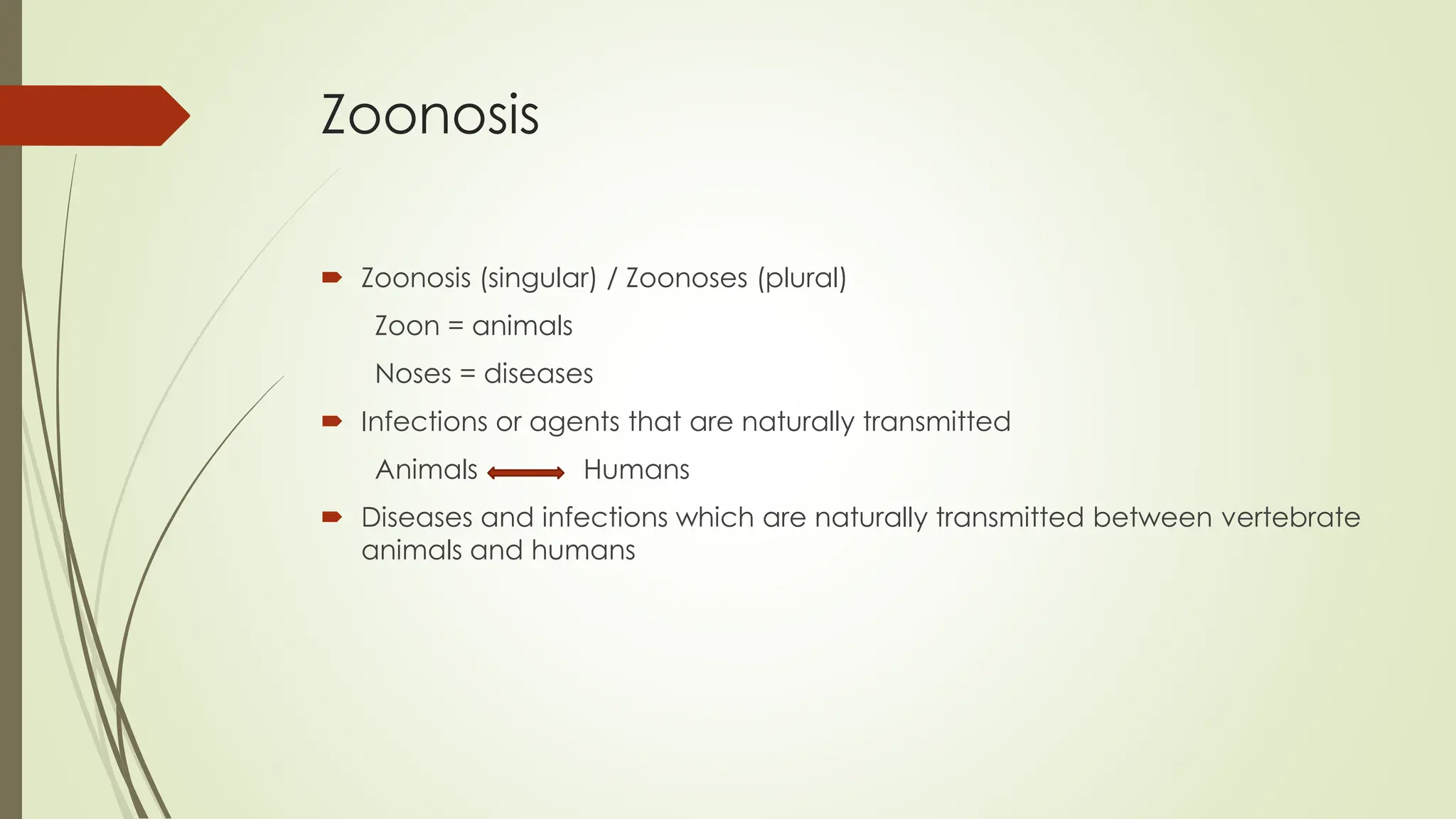 zoonoses and its classification on basis of types | PDF