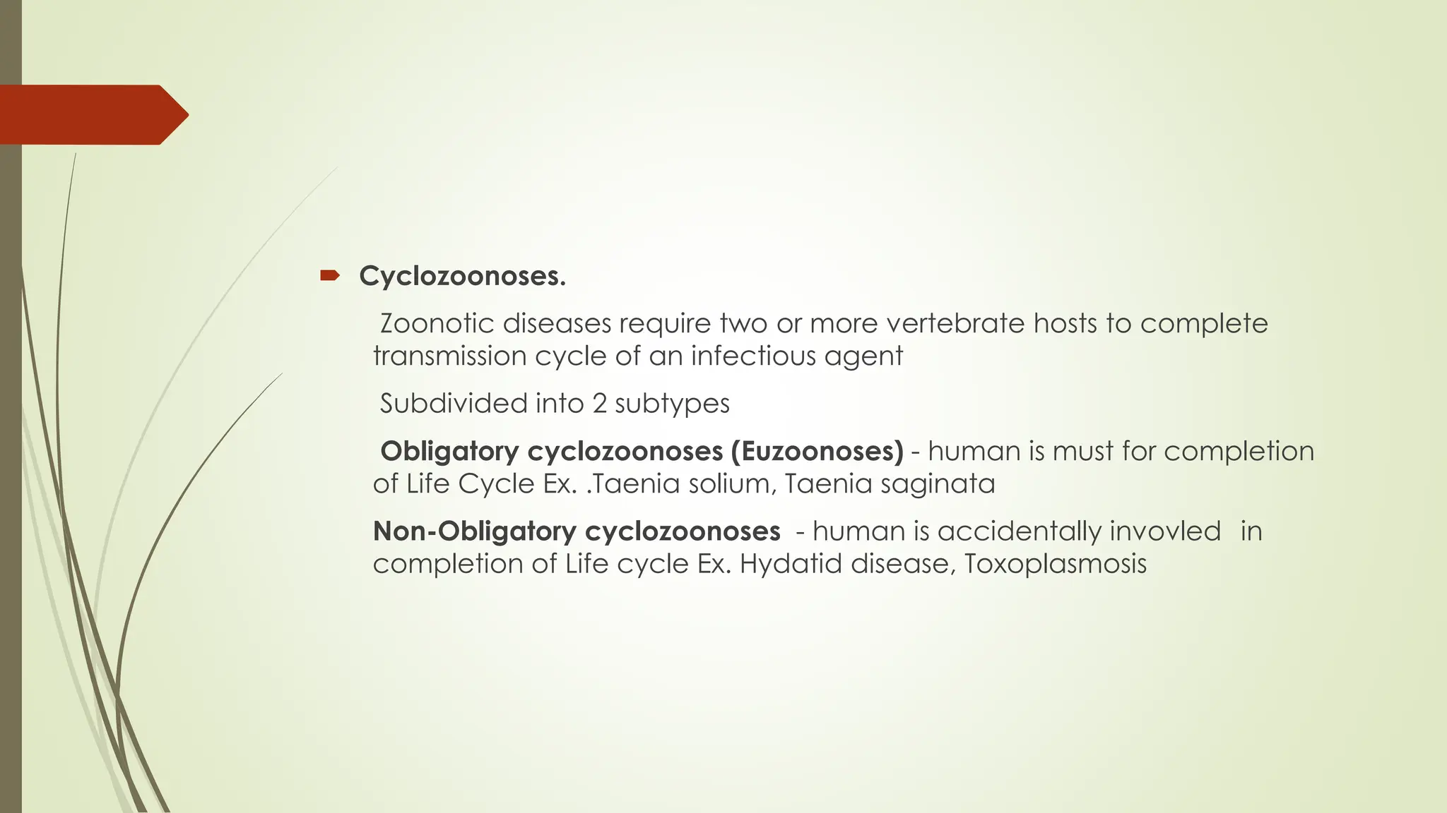 zoonoses and its classification on basis of types | PDF