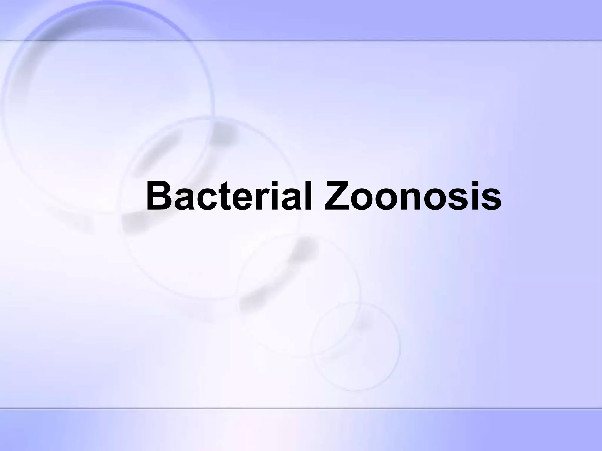 Zoonosis | PPT
