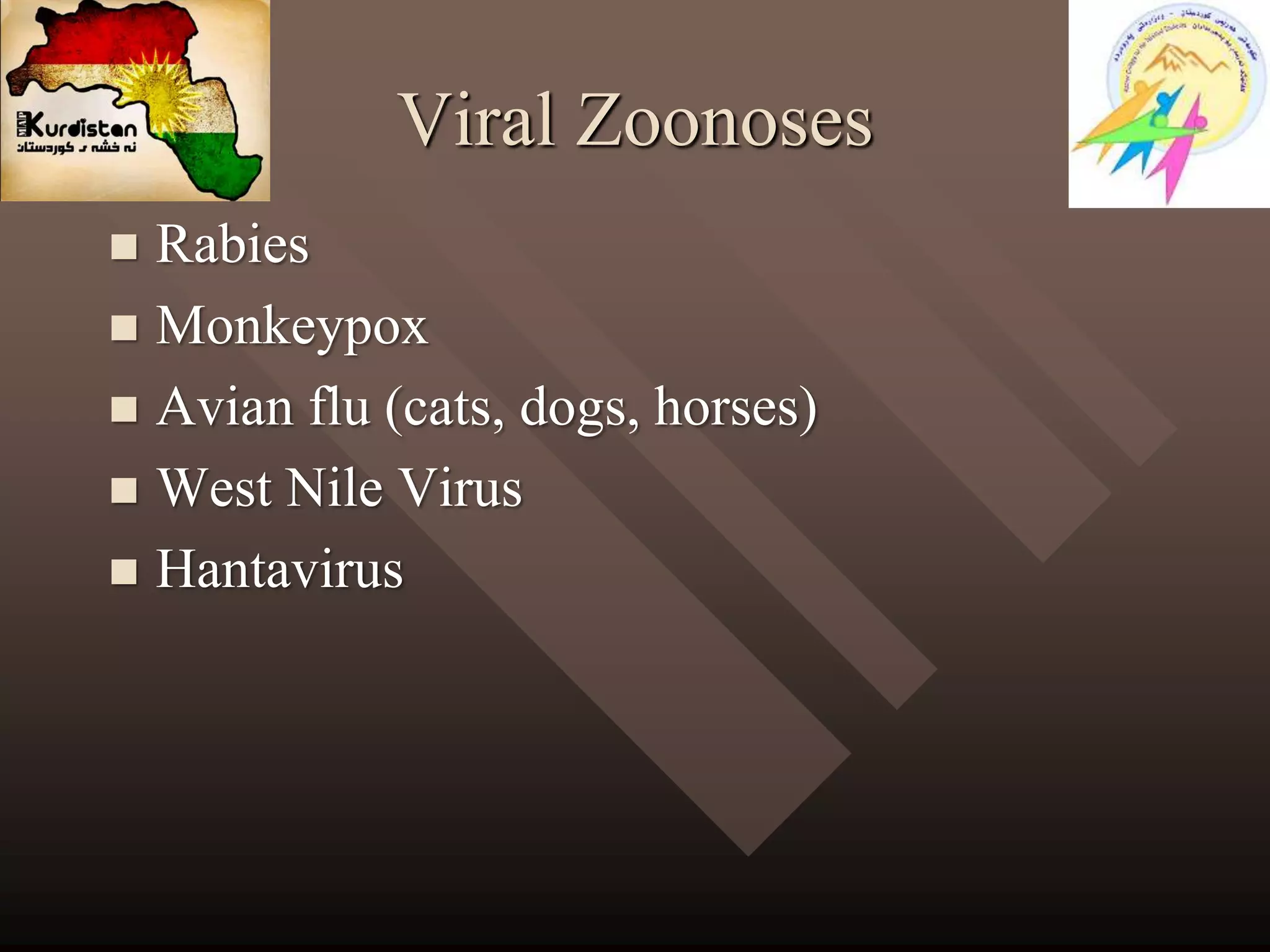 Zoonoses (zoonotic diseases) | PPTX