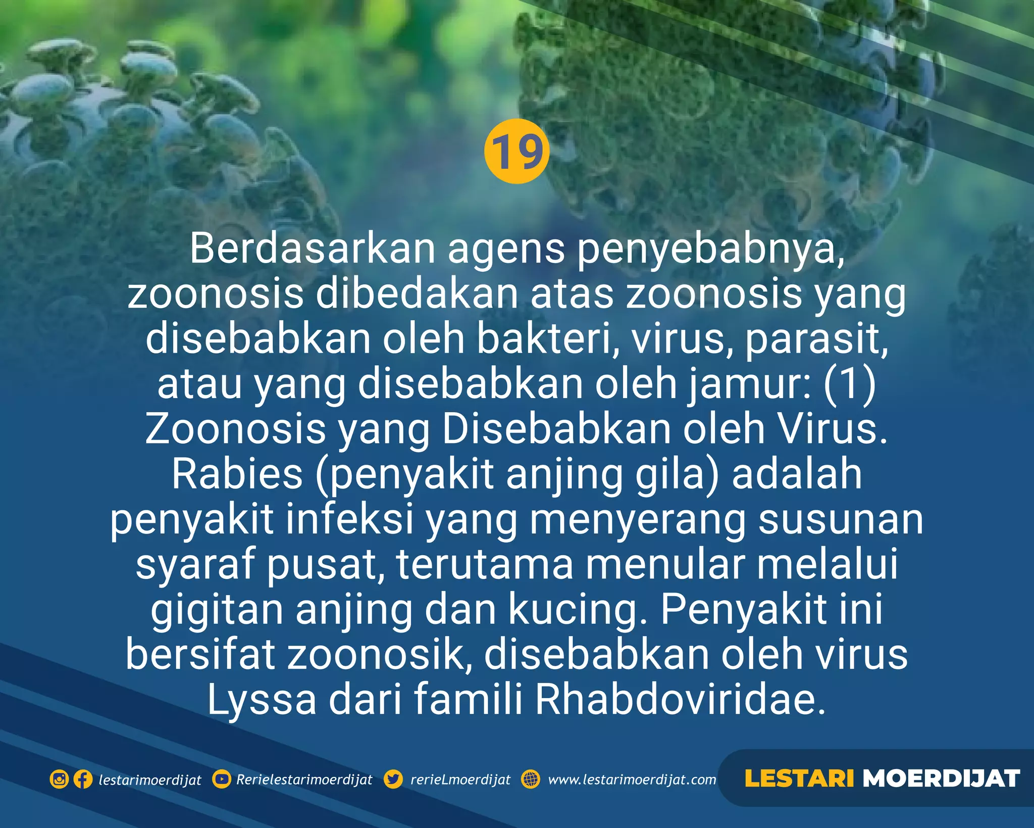 Mengenal apa itu Zoonosis | PDF