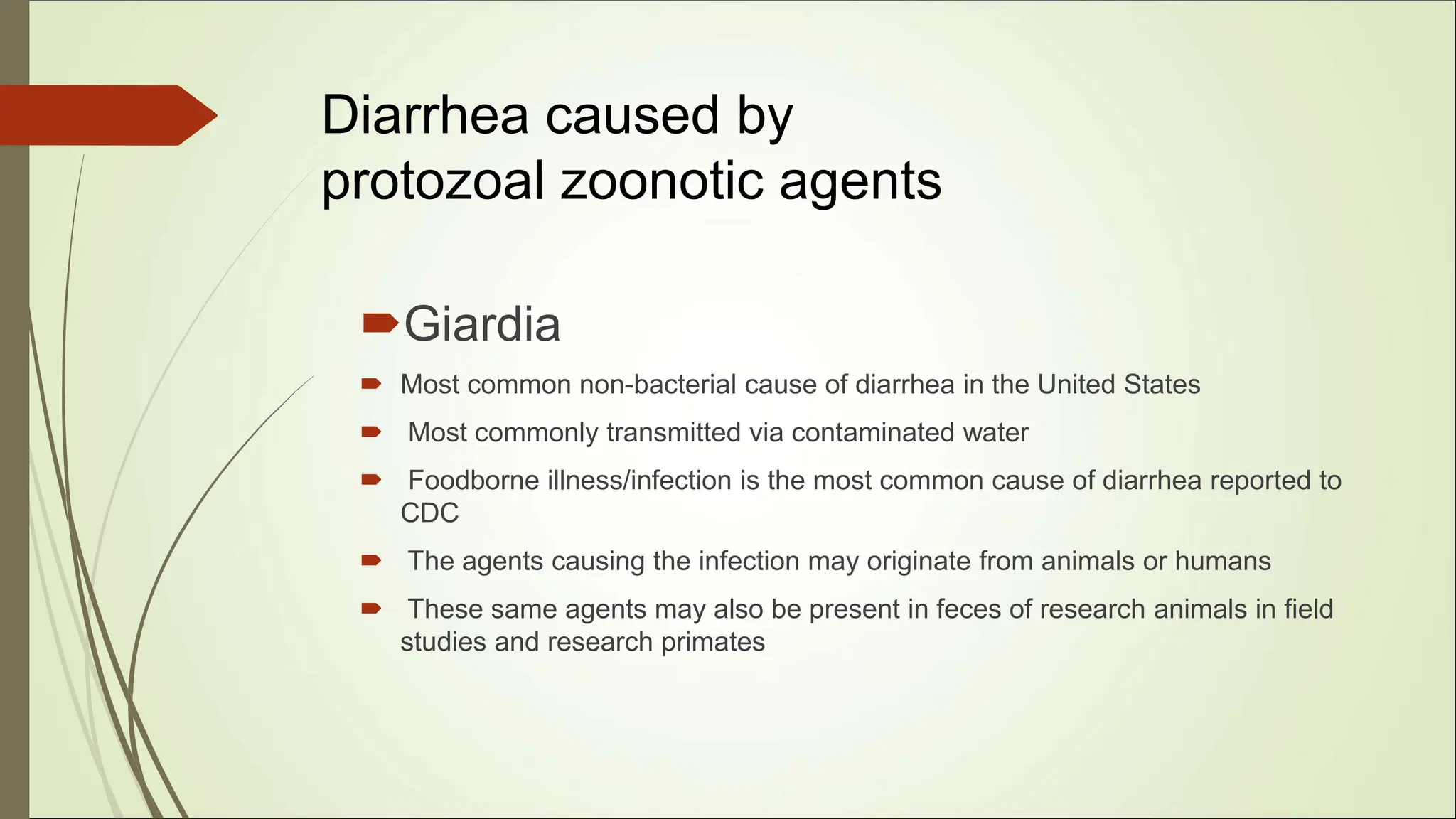 Zoonosis Lecture lecture notes for Public Health Students | PPT