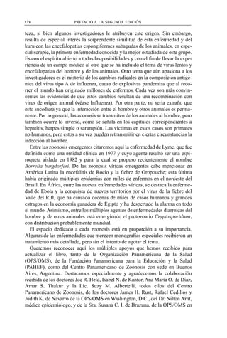 Zoonosis y enfermedades transmisibles comunes al hombre y a los ...