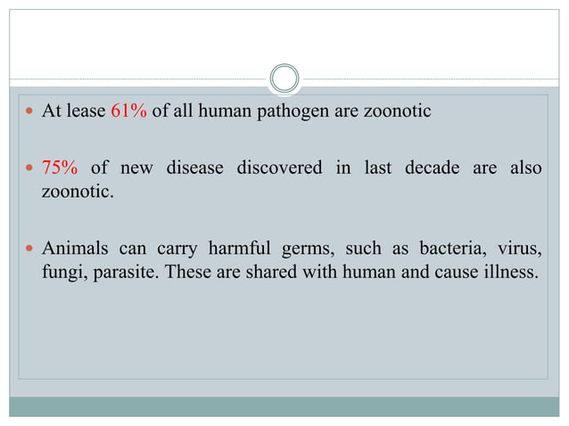 Important Zoonotic disease and its prevention and control By: Dr.Manoj ...