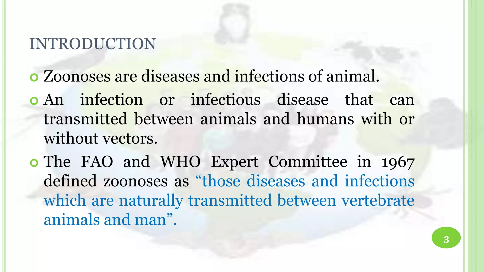 Zoonotic diseases by dr abhishek jain | PPTX