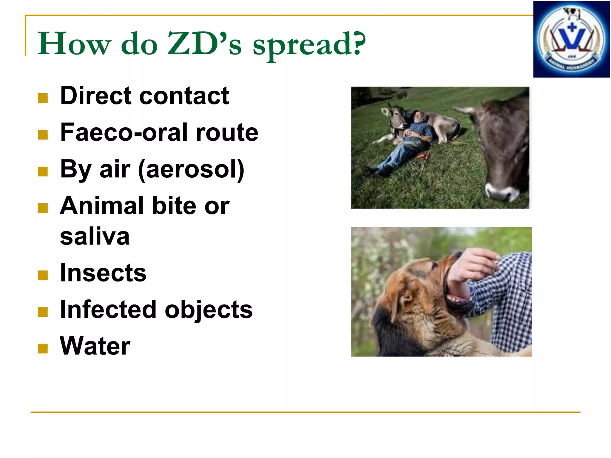 Emerging and Re-emerging Zoonotic Diseases -An Overview | PPT