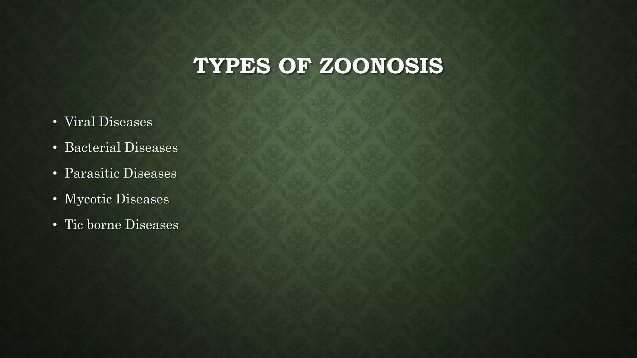 Zoonotic infections | PPTX