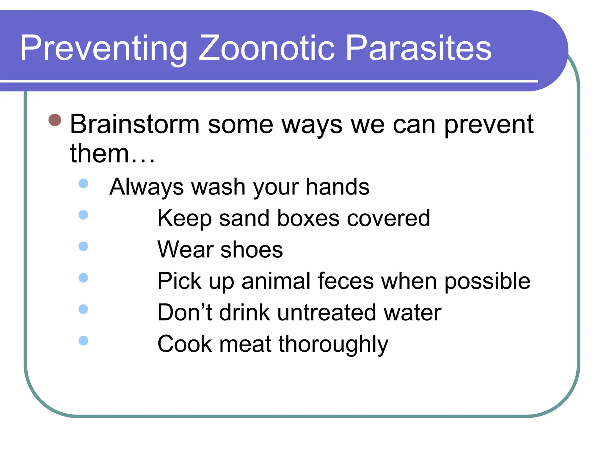 Zoonotic Parasites information bests.ppt