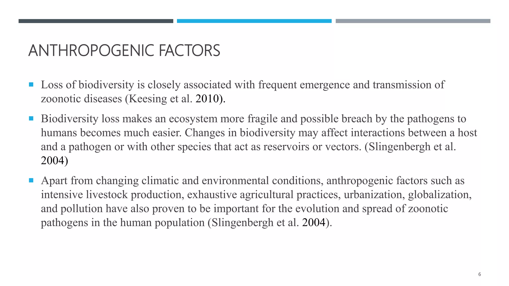 Zoonotics and vector borne diseases | PPTX
