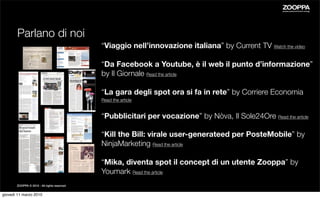 Zooppa Introduction | PPT