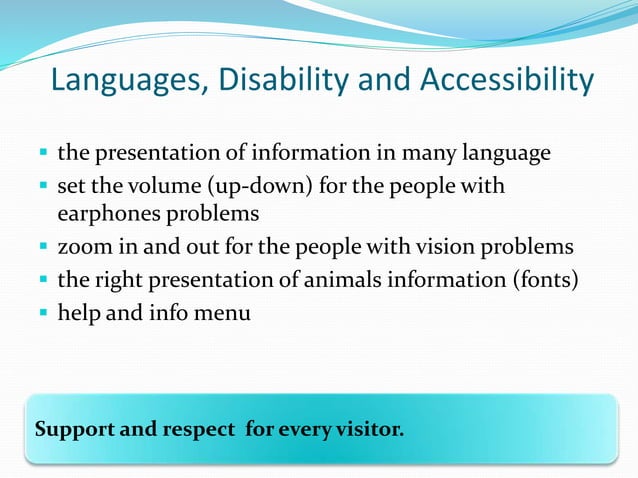 Zoo problem domain investigation | PPTX
