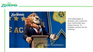 Lesson Learned From Zootopia Movie | PPTX