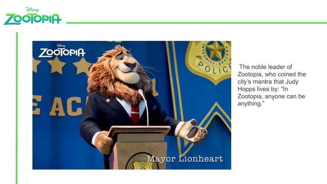 Lesson Learned From Zootopia Movie | PPTX | Zoos & Aquariums | Attractions