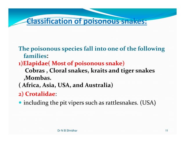 Zootoxins by Dr N B Shridhar | PDF | Reptiles | Pets