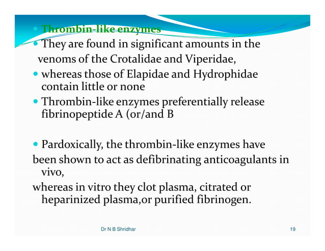 Zootoxins by Dr N B Shridhar | PDF | Reptiles | Pets