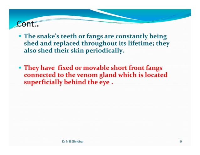 Zootoxins by Dr N B Shridhar | PDF | Reptiles | Pets