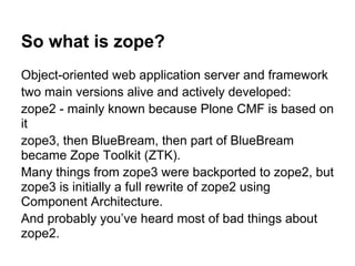 Zope component architechture | PDF
