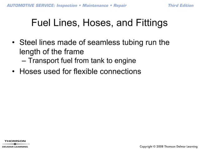 Fuel system fundamentals | PDF