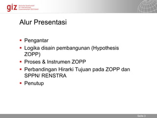 Zopp otda bappenas giz | PPTX