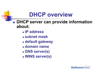 Zoran - 70-216 DHCP.ppt