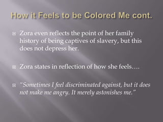 Zora Neale Hurston | PPTX