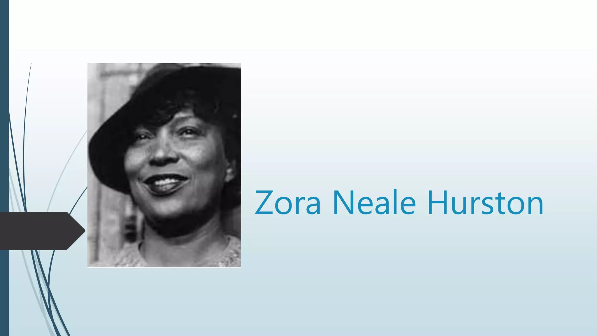 Zora Neale Hurston | PPTX