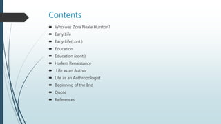 Zora Neale Hurston | PPTX