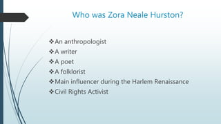 Zora Neale Hurston | PPTX