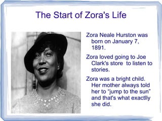 Zora slide show | PPT