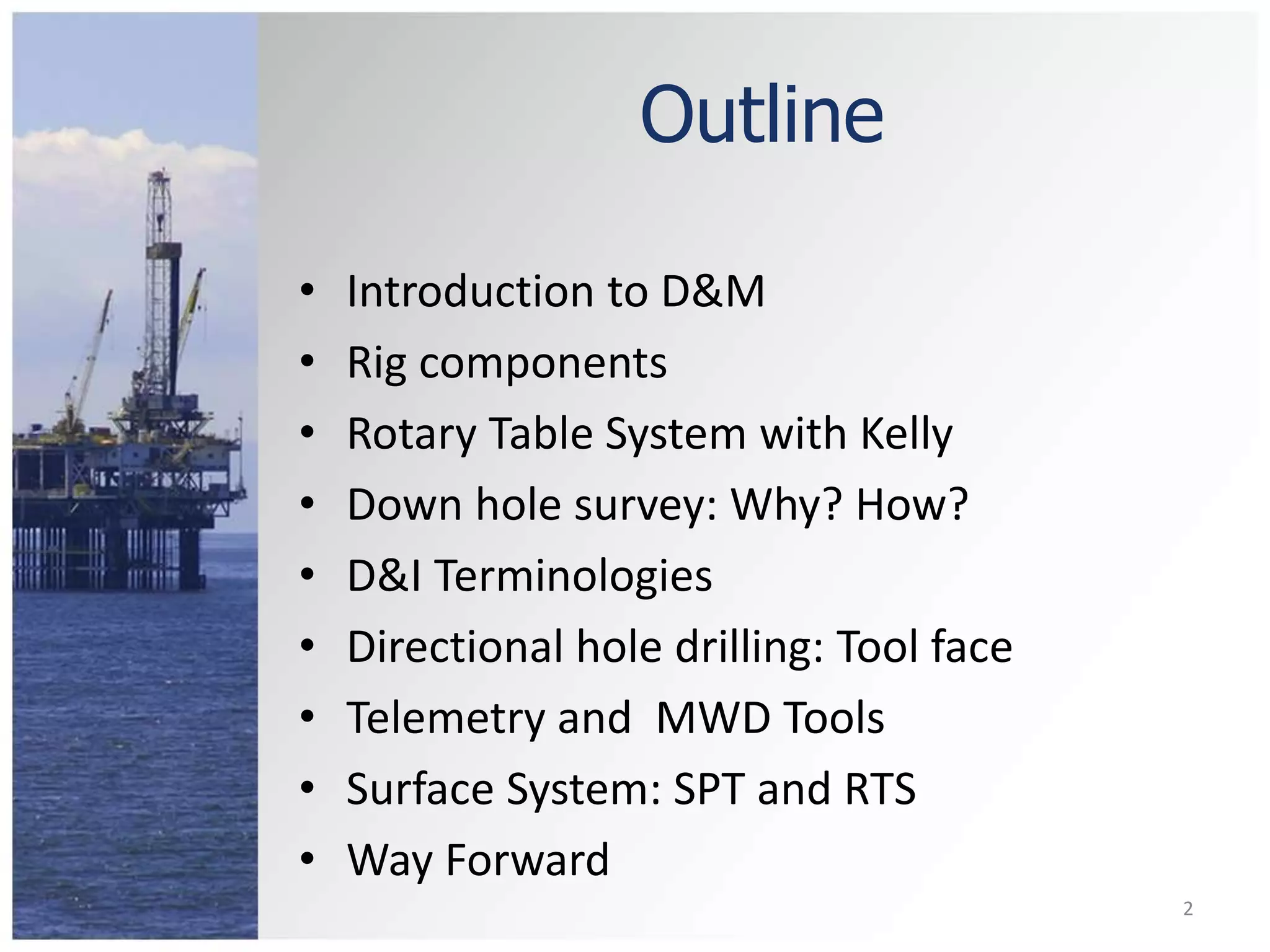 Schlumberger - Drilling and Measurement Segment - Internship Presentation | PPTX