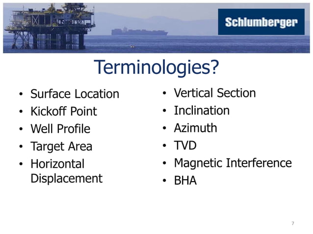 Schlumberger - Drilling and Measurement Segment - Internship ...