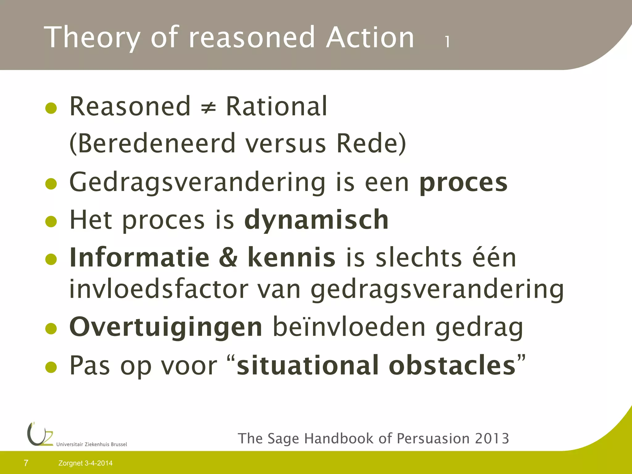 Predicting behavior / De basis van een goede campagne | PDF