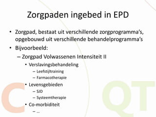 Zorgpaden in de GGZ: the X-Factor!? | PPTX