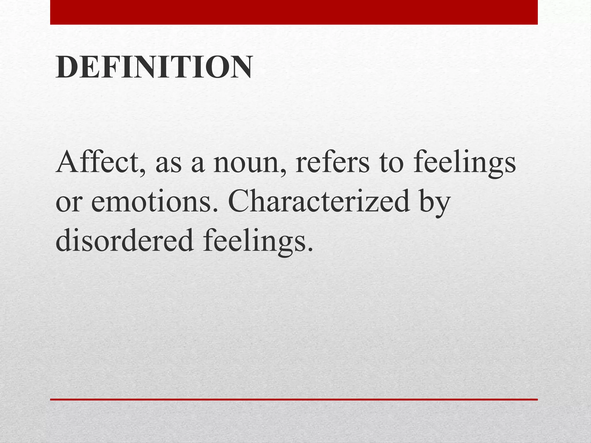 Major Affective Disorder | PPTX | Mental Health | Diseases and Conditions