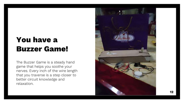 Buzzer game for kids to learn electricity concepts in a fun way | PPT