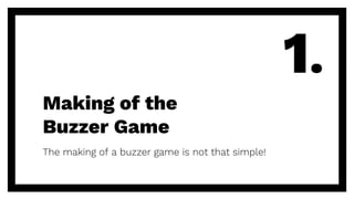 Buzzer game for kids to learn electricity concepts in a fun way | PPTX