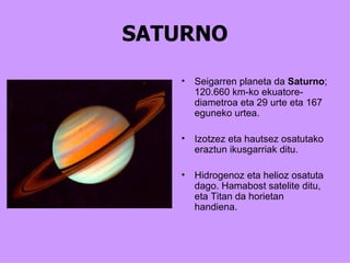 Zortzi planetak | PPT