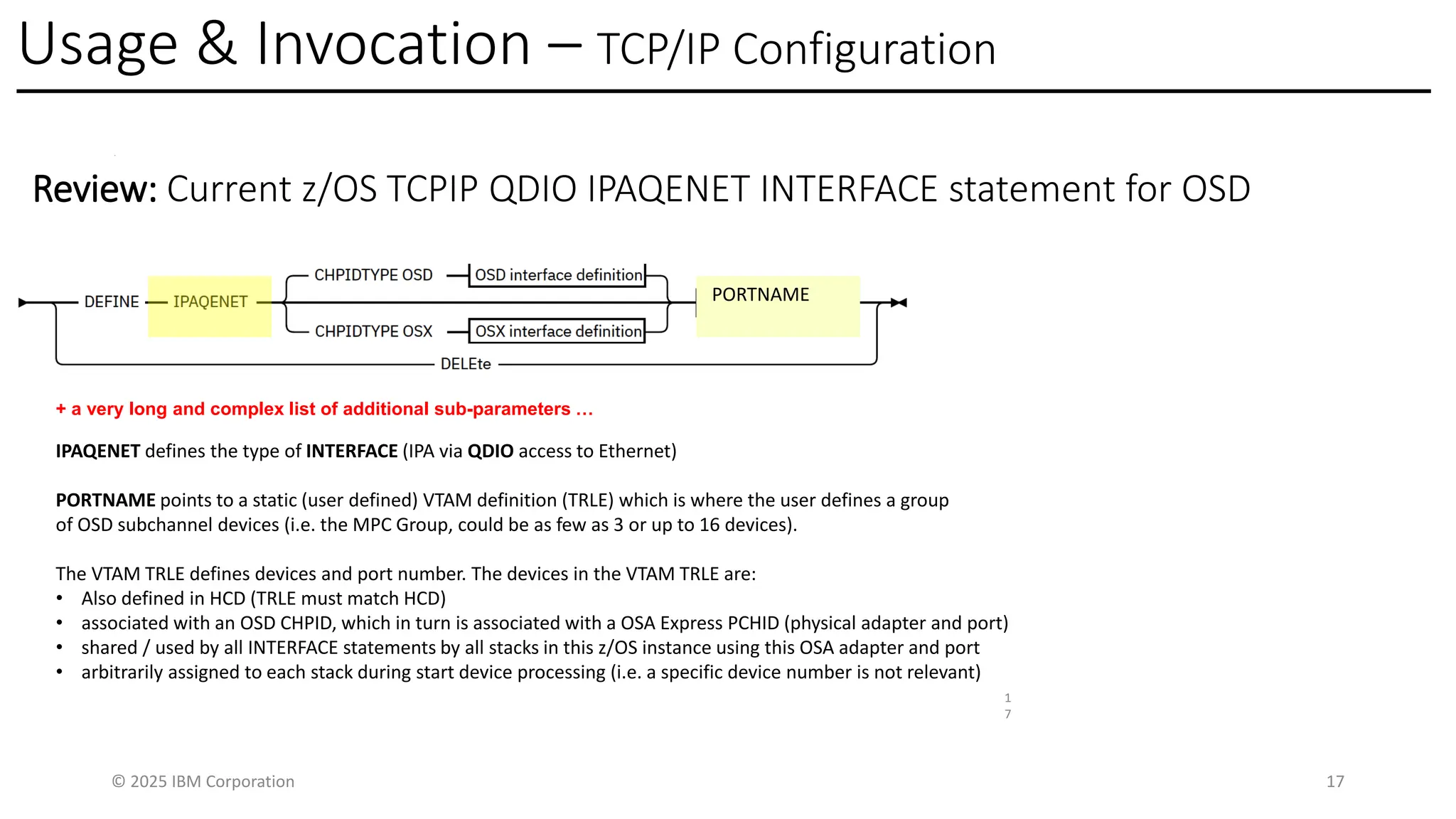 zOS CommServer support for the Network Express feature on z17 | PDF