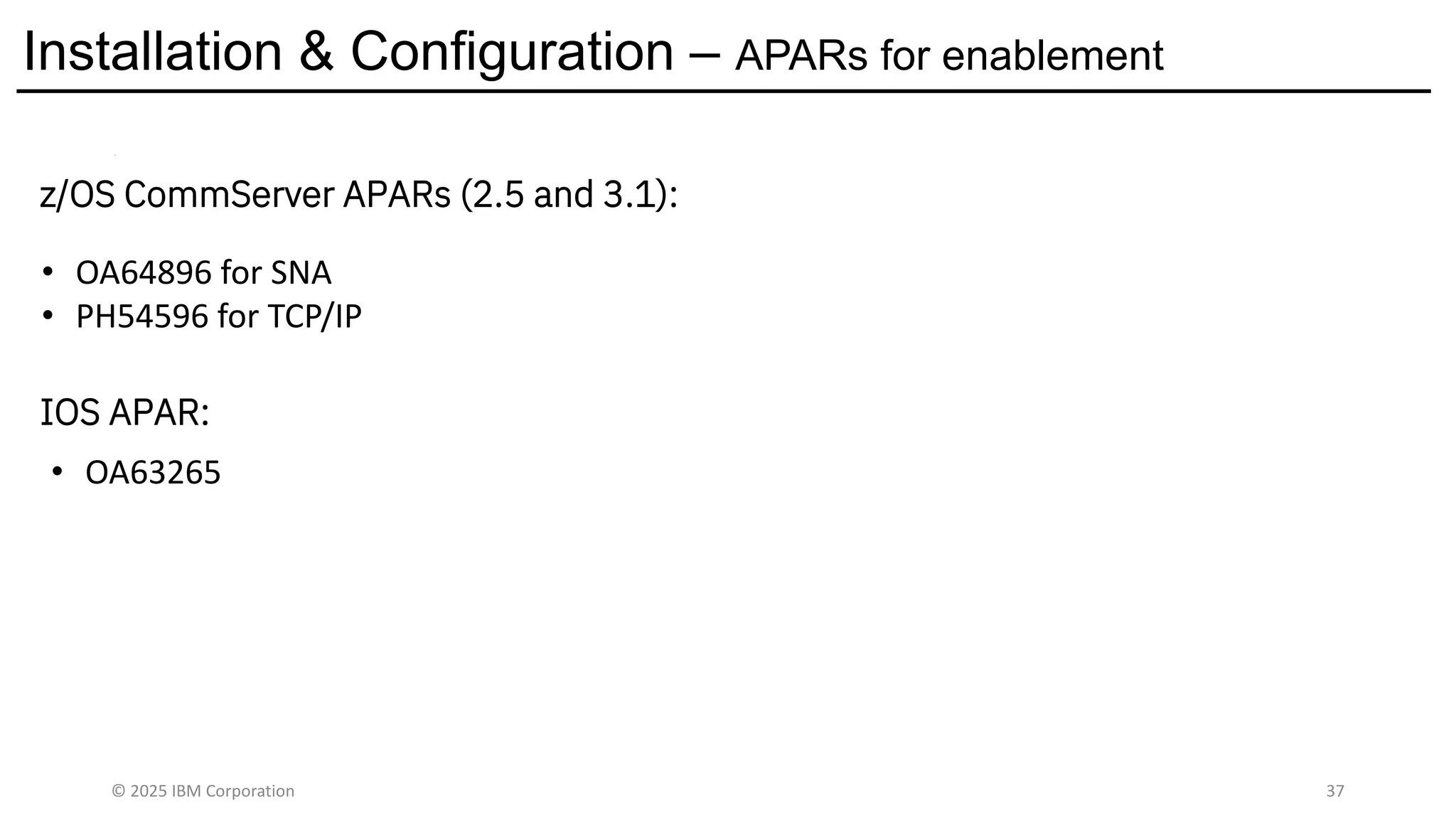 zOS CommServer support for the Network Express feature on z17 | PDF