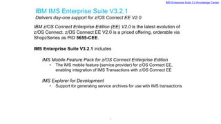 z/OS Connect Enterprise Edition V2.0.0.0 Technical Overview | PPTX